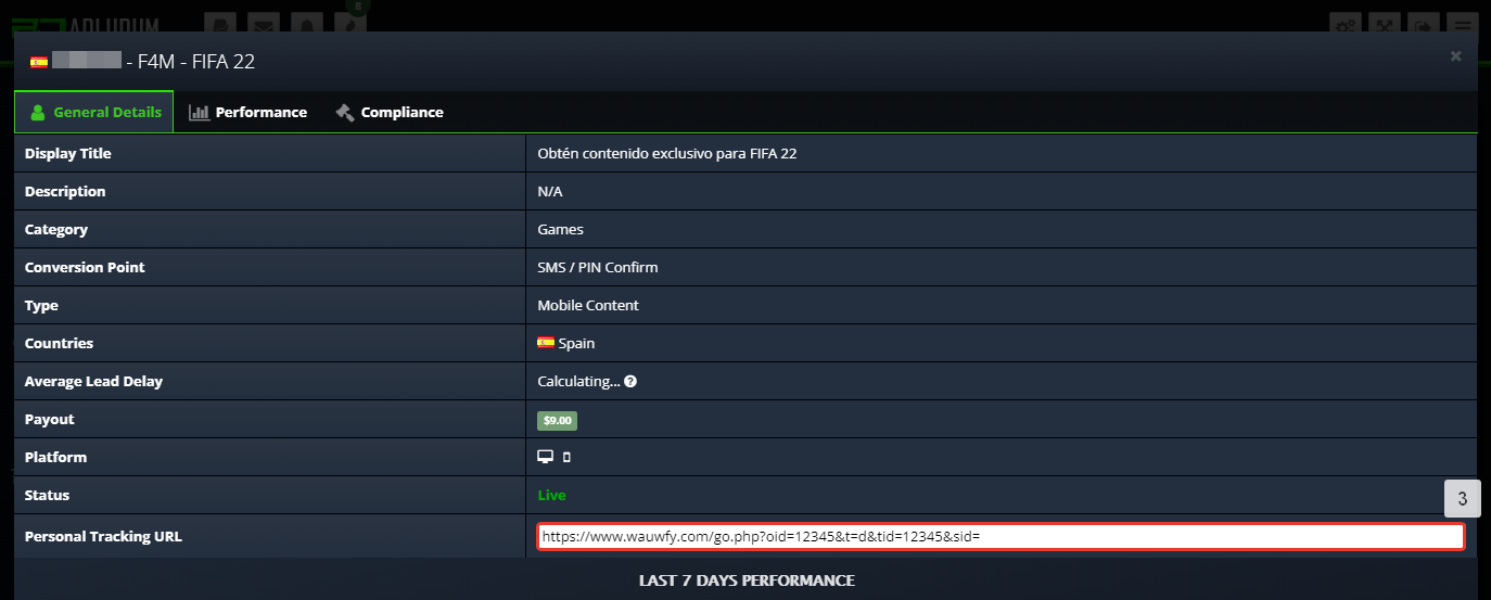 Adludum Settings | BeMob Help Center