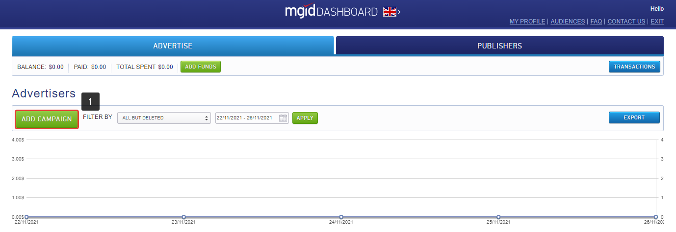 MGID Settings | BeMob Help Center